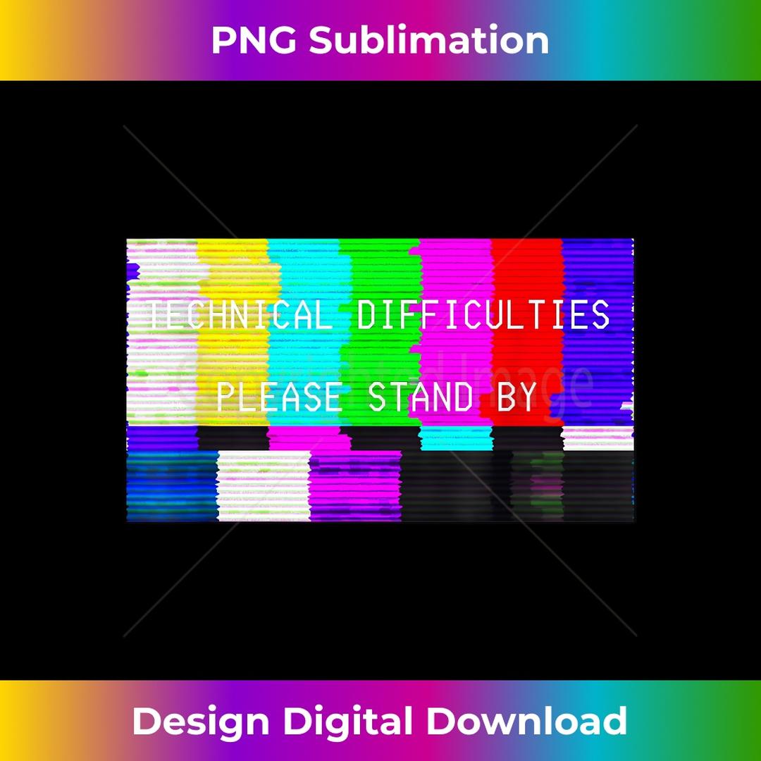 Glitchy Technical Difficulties Please Stand By Color Bars - | Inspire ...