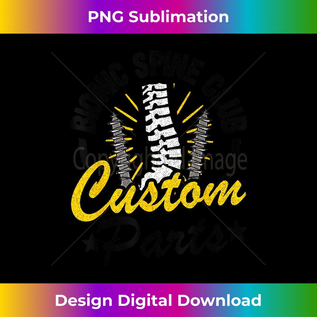 Bionic Spine Club Customs Parts Funny Back Surgery Recovery | Inspire ...