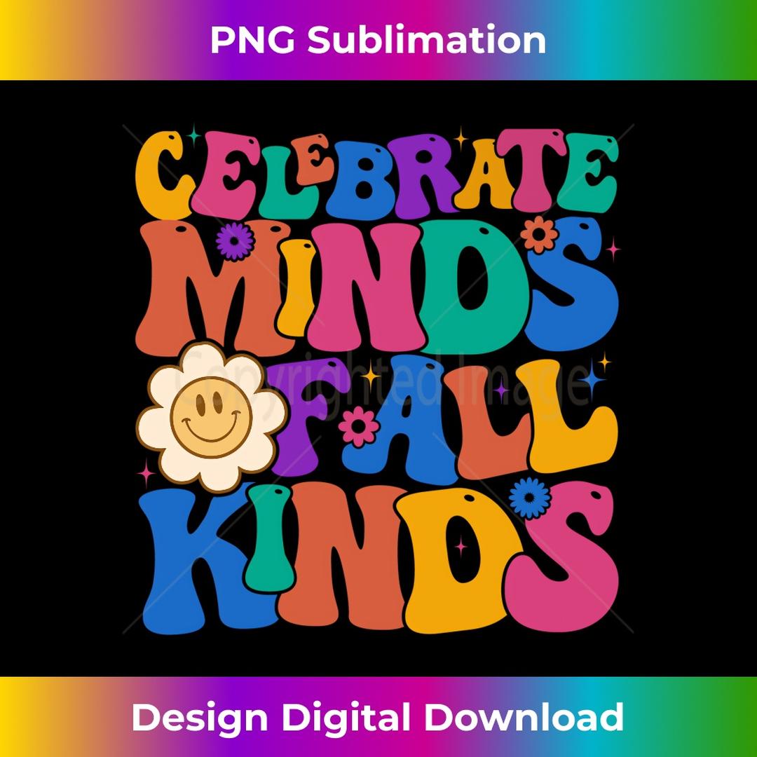 Retro Groovy Celebrate Minds of All Kinds Autism Awareness 2 | Inspire ...