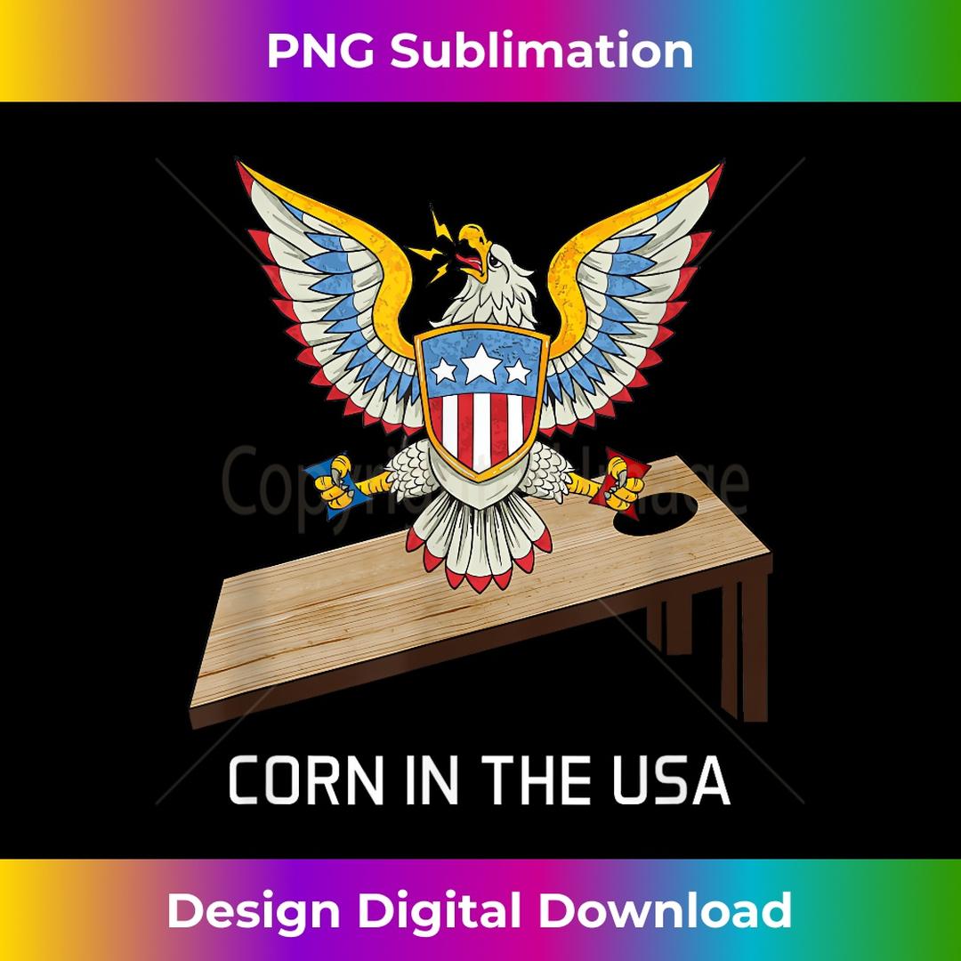 Cornhole Player Corn In The USA - Creative Sublimation PNG D | Inspire ...