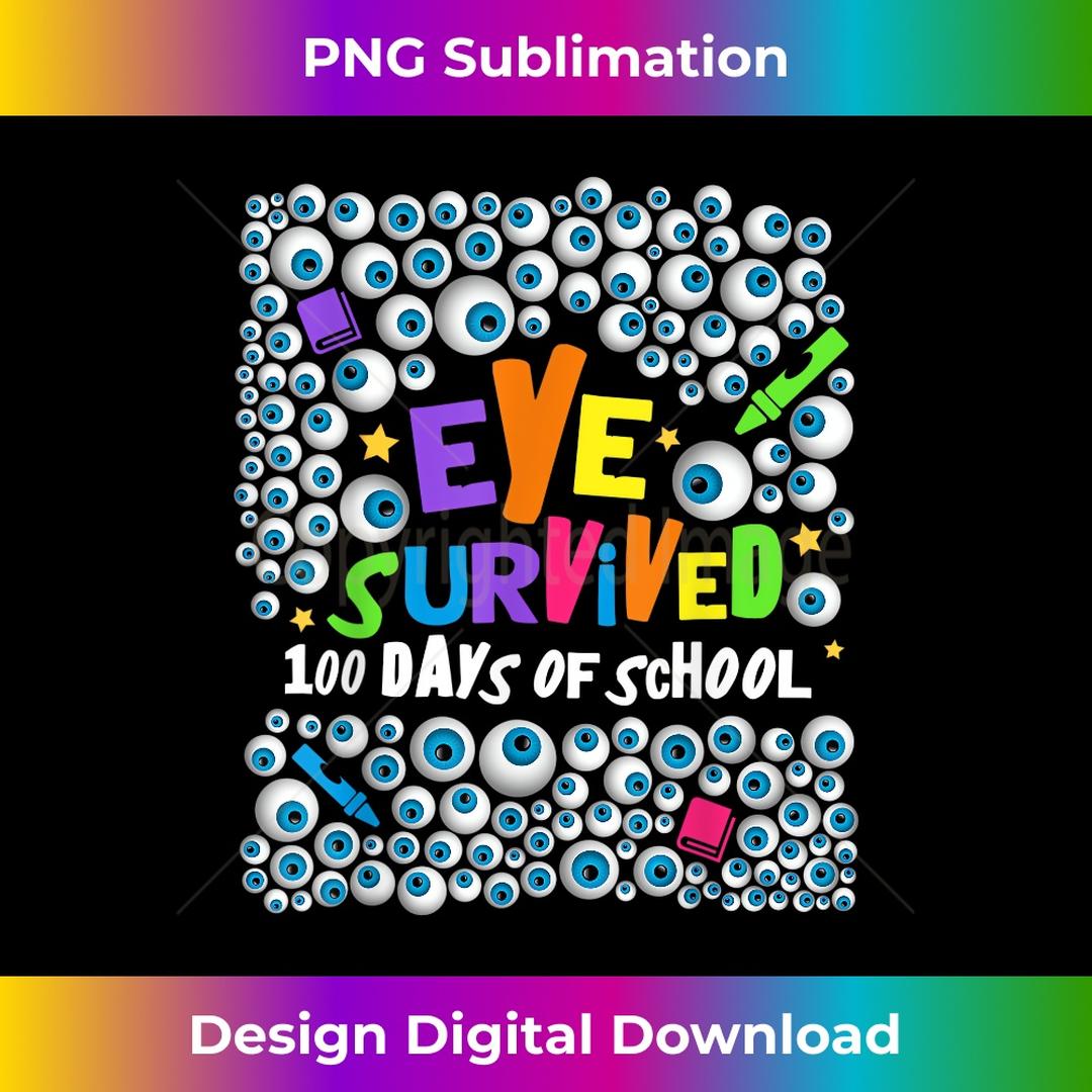 I Survived 100 Days of School - Funny Eyeball 100th Day 1 | Inspire Uplift