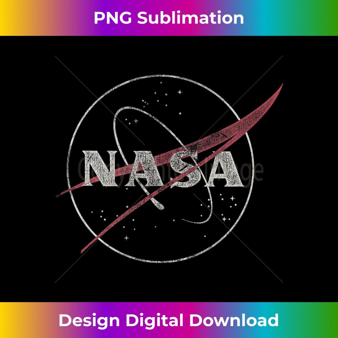 NASA Distressed NASA Bug Logo 1 - Retro PNG Sublimation Digi | Inspire ...