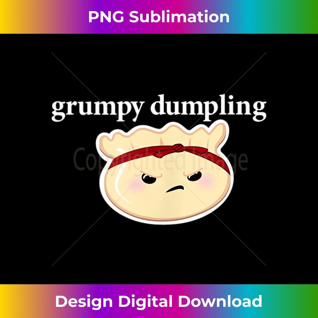Grumpy Dumpling Funny National Dumpling Day - Retro PNG Subl | Inspire ...