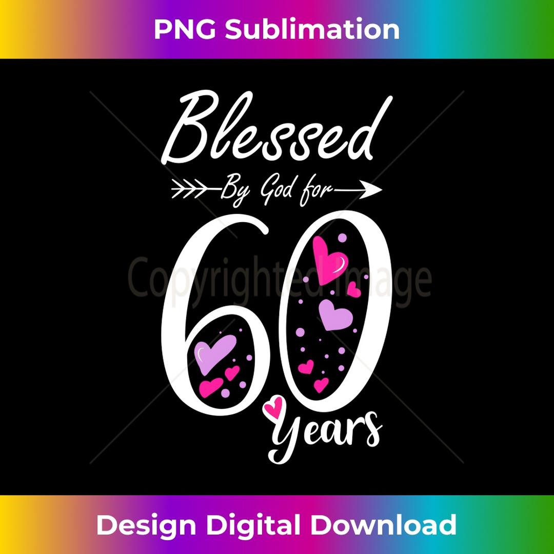 60th Birthday and Blessed for 60 Years Birthday - Digital Su | Inspire ...