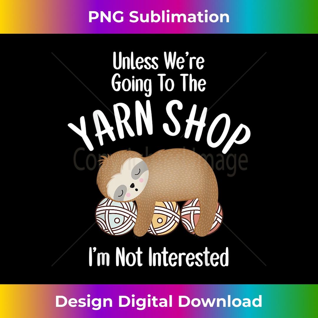 Knitting or Crochet Yarn Balls Sloth Design - Digital Sublim | Inspire ...