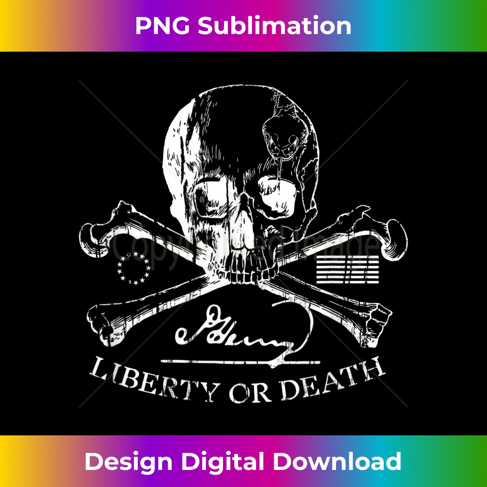 Liberty or Death - Patrick Henry t- (Classic, Front) 1 | Inspire Uplift