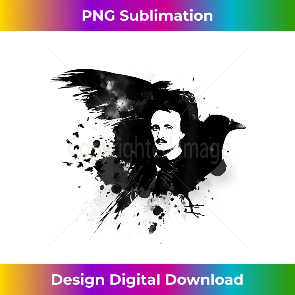 American Writer Poet Edgar Allan Poe The Raven Nevermore - D | Inspire ...
