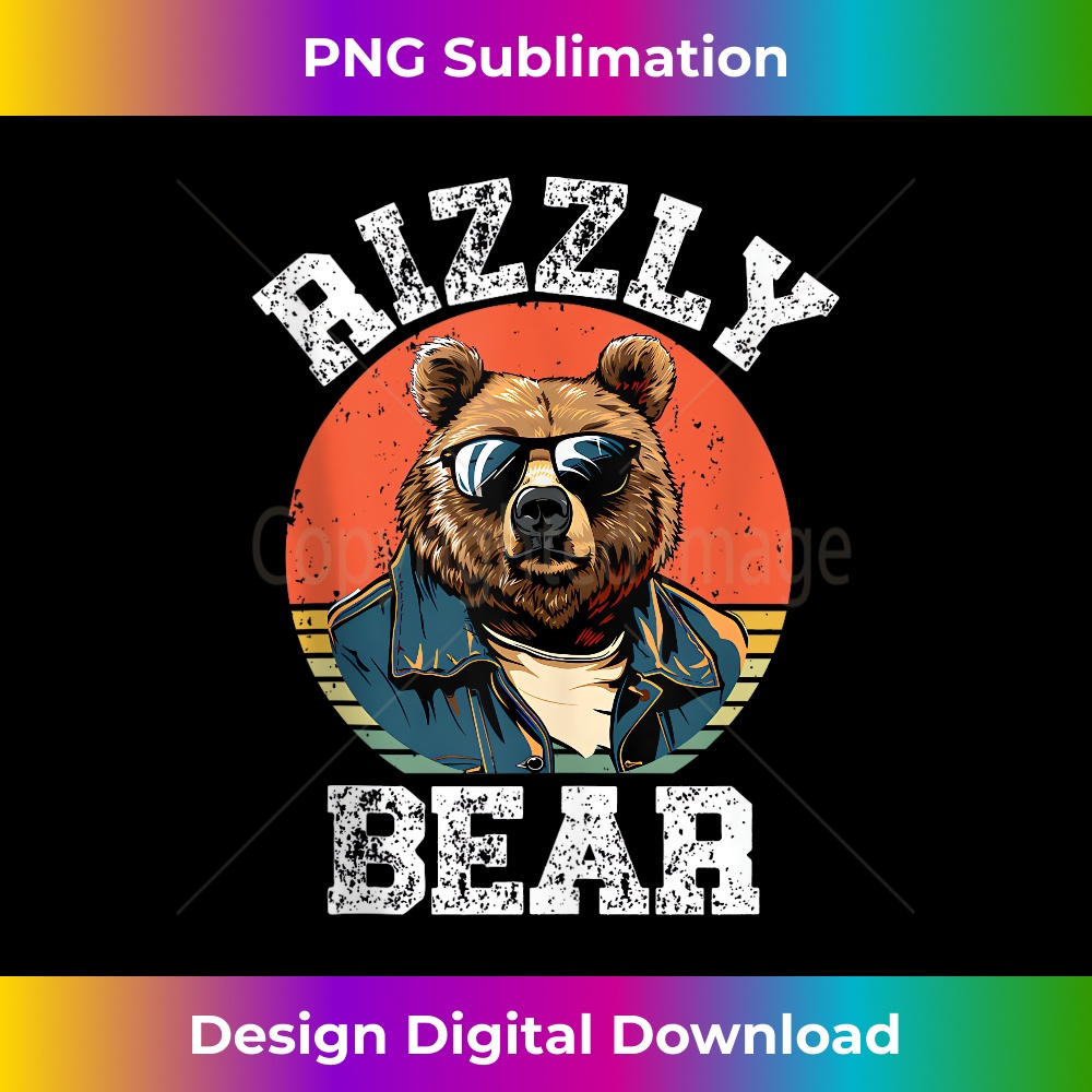 Rizzly Bear Funny Rizz Viral Internet Meme Pun Joke W Rizz 1 - Inspire ...
