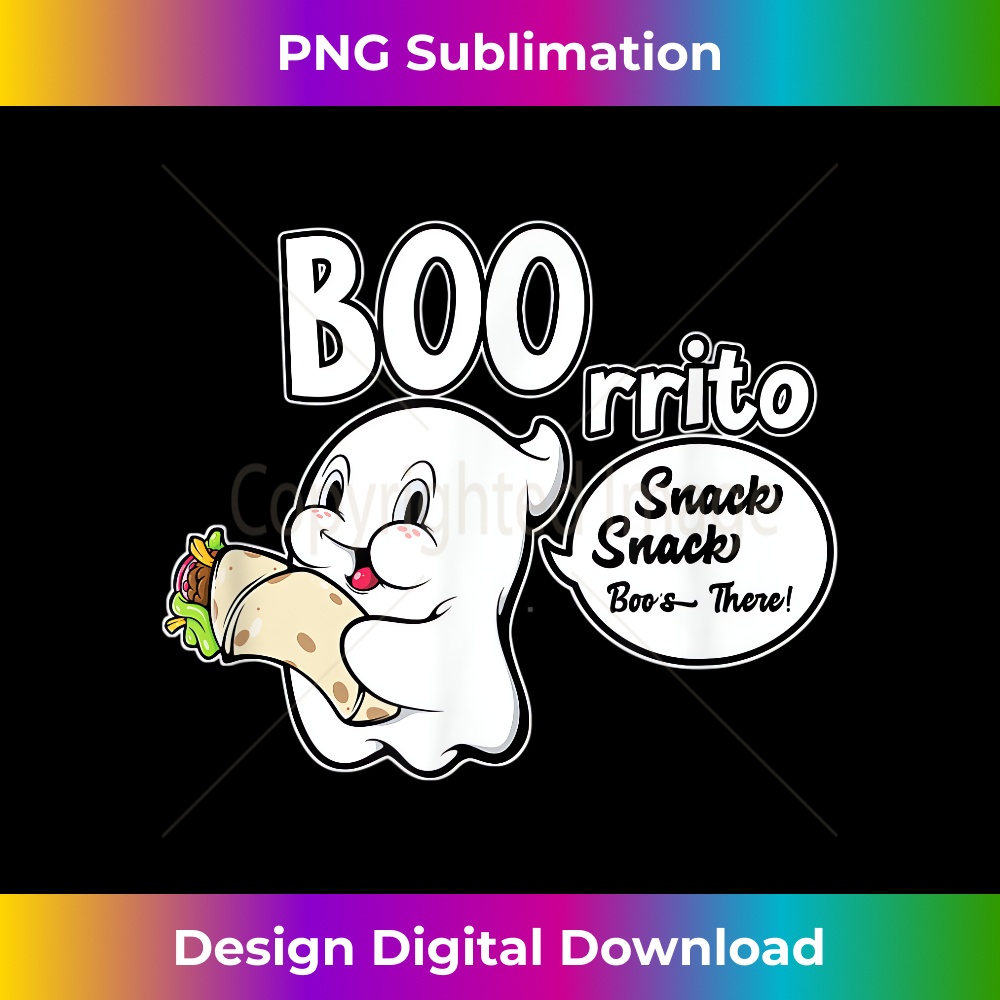 Ghost Burrito Mexican Food Cute Halloween Ghost Boorritto - | Inspire ...