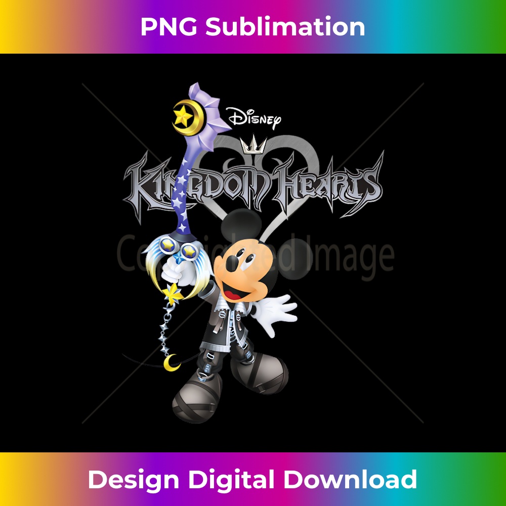 Disney Kingdom Hearts Mickey Mouse Keyblade Vintage Logo - I | Inspire ...