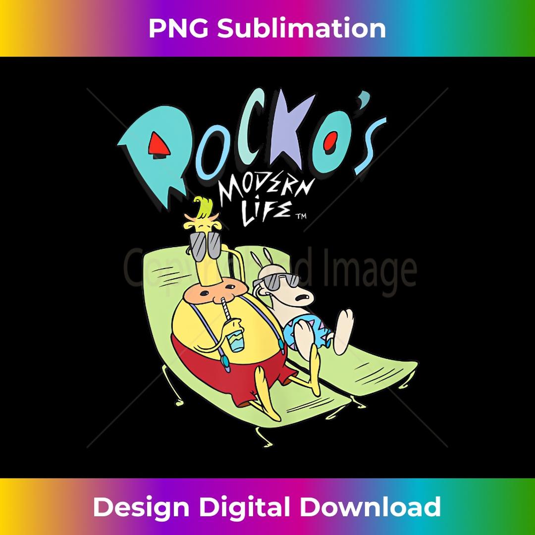 Rocko's Modern Life Rocko & Heffer Relax Vacation Logo - Tre | Inspire ...