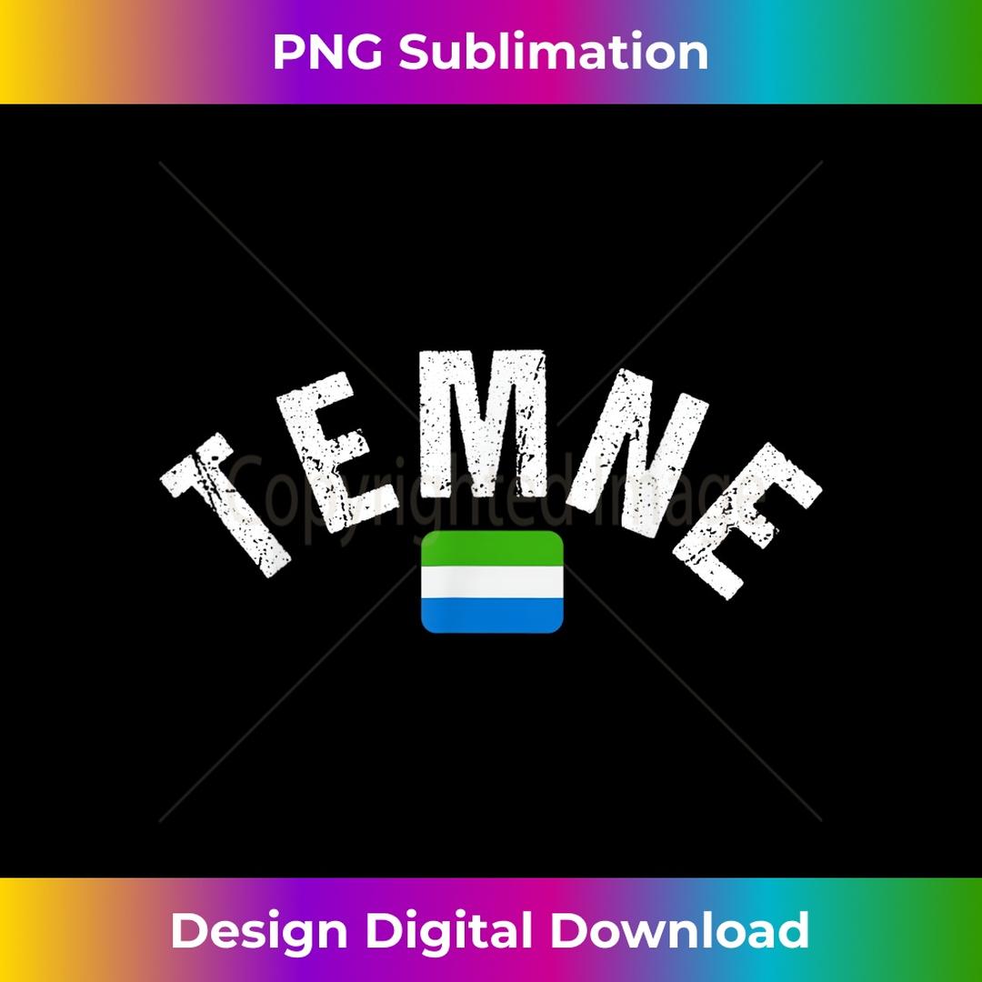 TEMNE Sierra Leone Culture - Vintage Large Letters Design 1 | Inspire ...