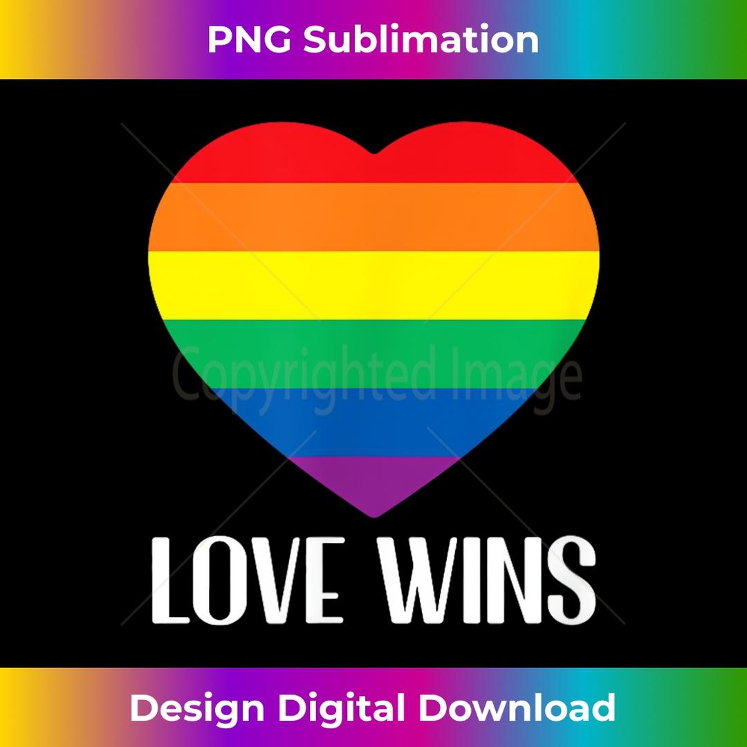 Love Wins LGBTQ Plus Support Pride Rainbow 1 - Exclusive Sub | Inspire ...