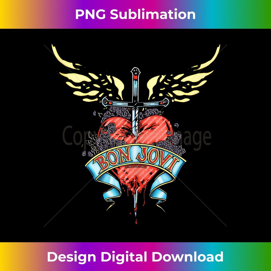 Bon Jovi Daggered - Trendy Sublimation Digital Download | Inspire Uplift