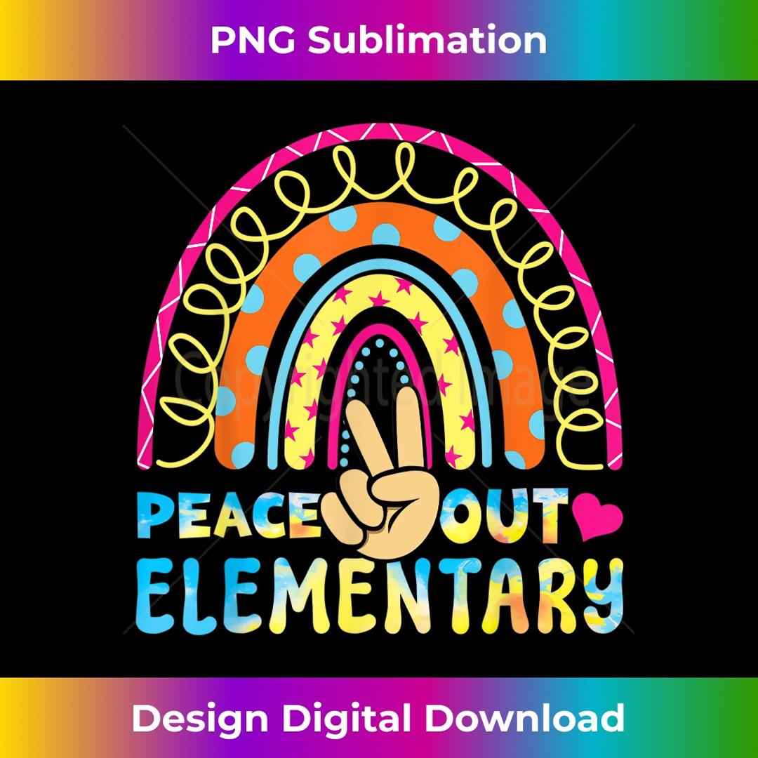 Peace Elementary Student Bye Schools Out Last Class Summer - | Inspire ...