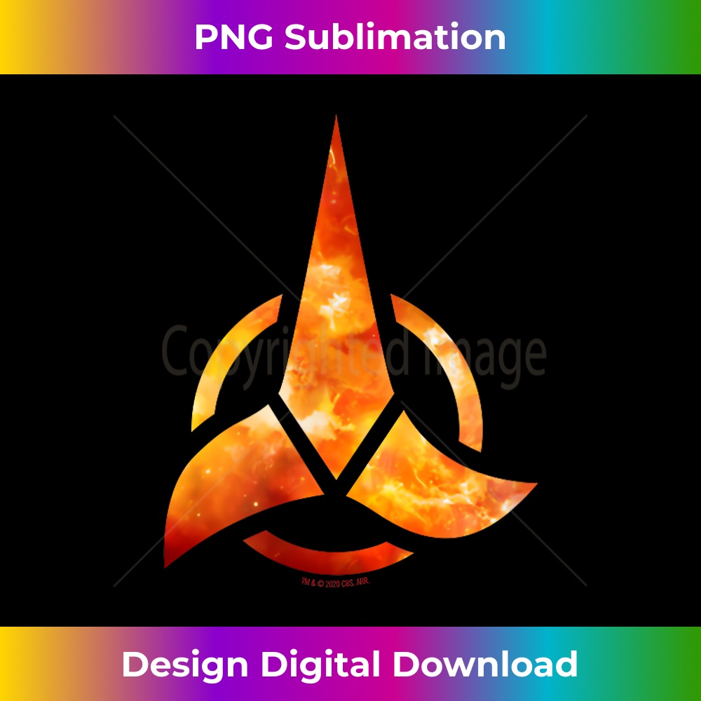 Star Trek Klingon Logo - Futuristic PNG Sublimation File | Inspire Uplift