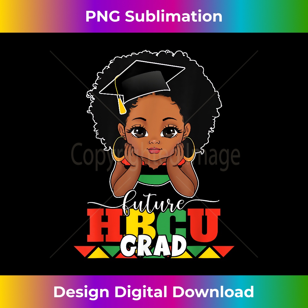 Future HBCU Grad Graduate Afro Black Girl Graduation Kid - D - Inspire ...