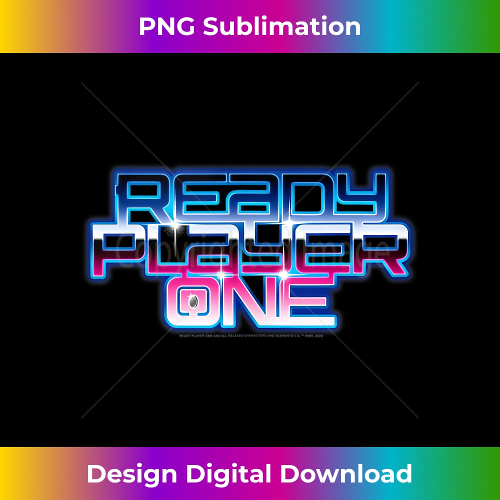 Ready Player One Logo Tank Top 2 - Premium PNG Sublimation F | Inspire ...