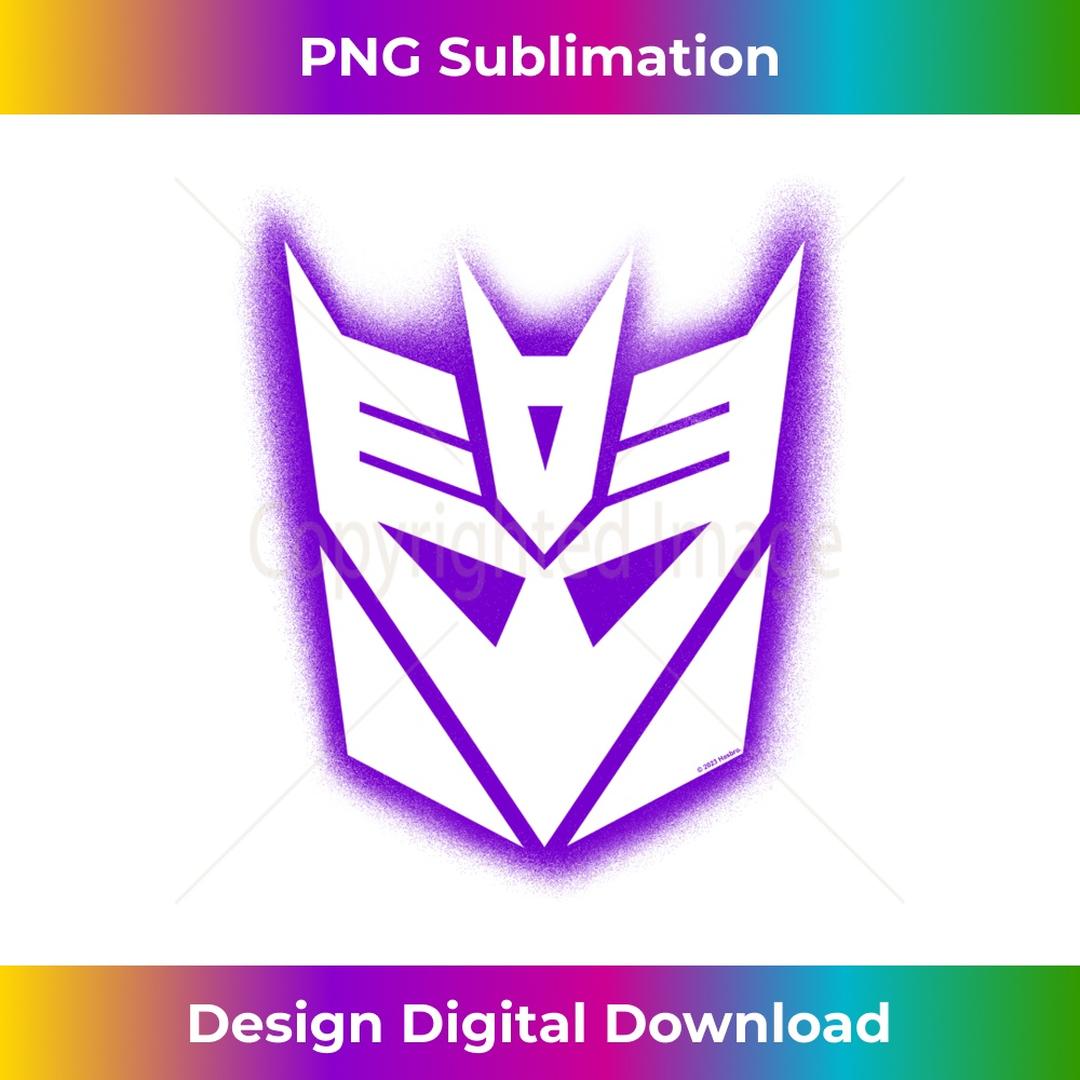 Transformers Decpticons Dark Purple Neon Logo Long Sleeve 2 | Inspire ...