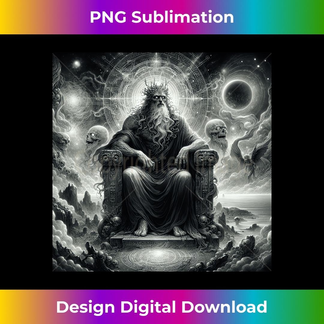 Dark Fantasy Noir Hades God Horror Theme Greek Myth Graphic | Inspire ...