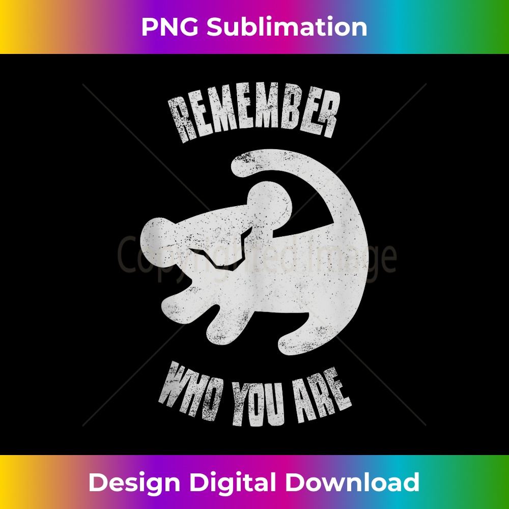 Disney The Lion King Simba Remember Who You Are Simple - PNG | Inspire ...