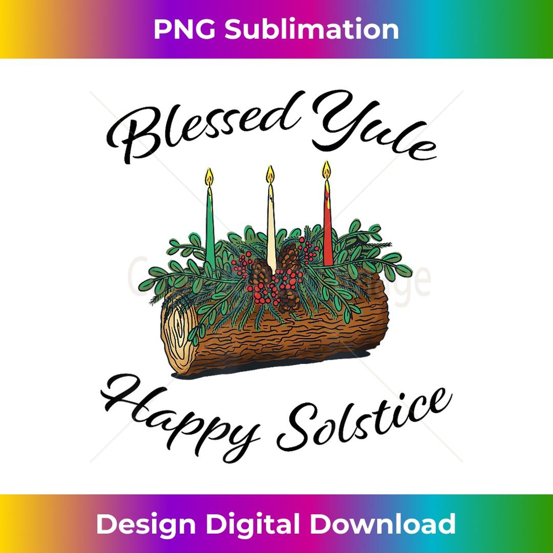 Blessed Yule Happy Winter Solstice - High-Resolution PNG Sub | Inspire ...