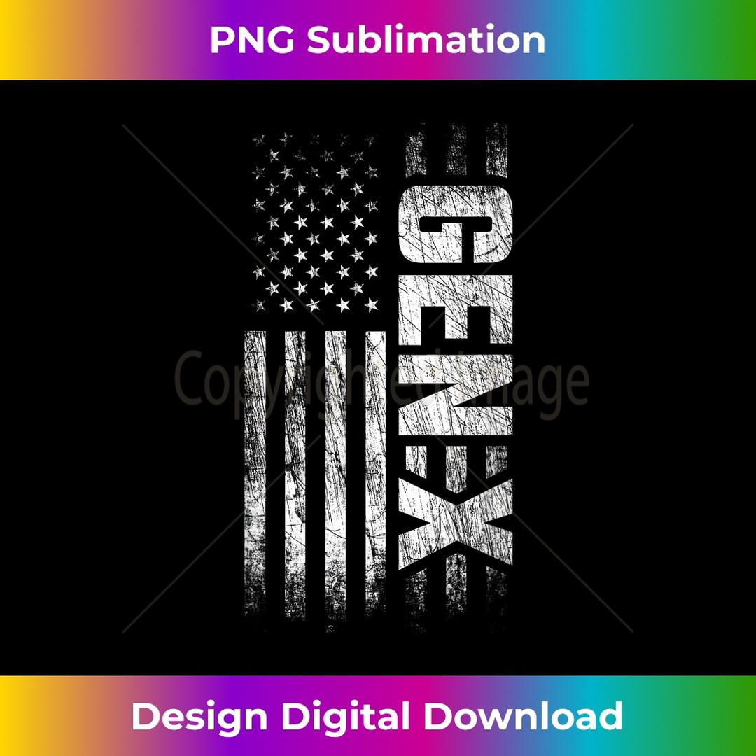 Generation X - Gen Xer - Gen X American Flag - Gen X | Inspire Uplift