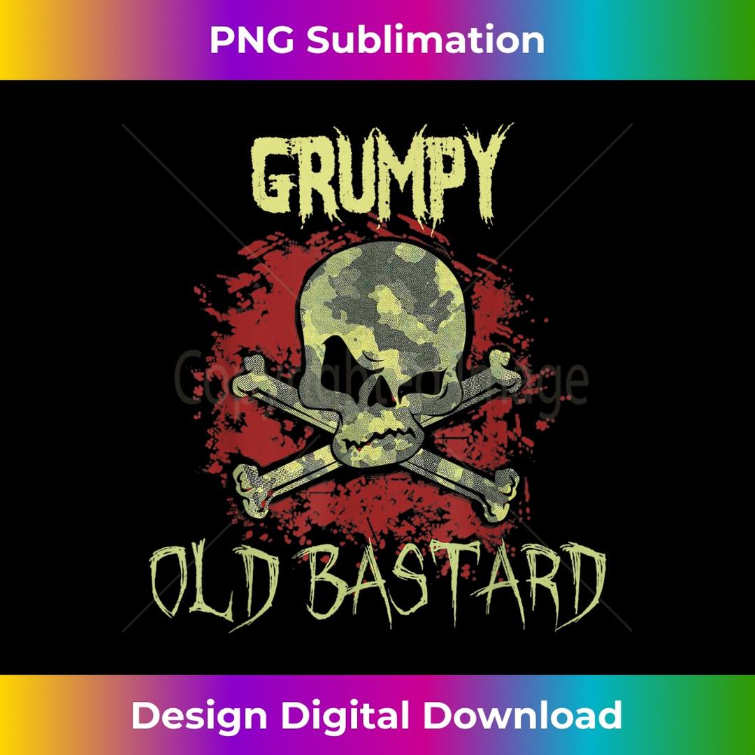 Grumpy Man Husband Grandpa Warning Grumpy Old Bastard - Eleg | Inspire ...