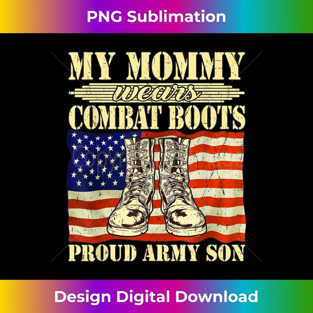 My Mommy Wears Combat Boots Proud Army Son Military Family 2 | Inspire ...