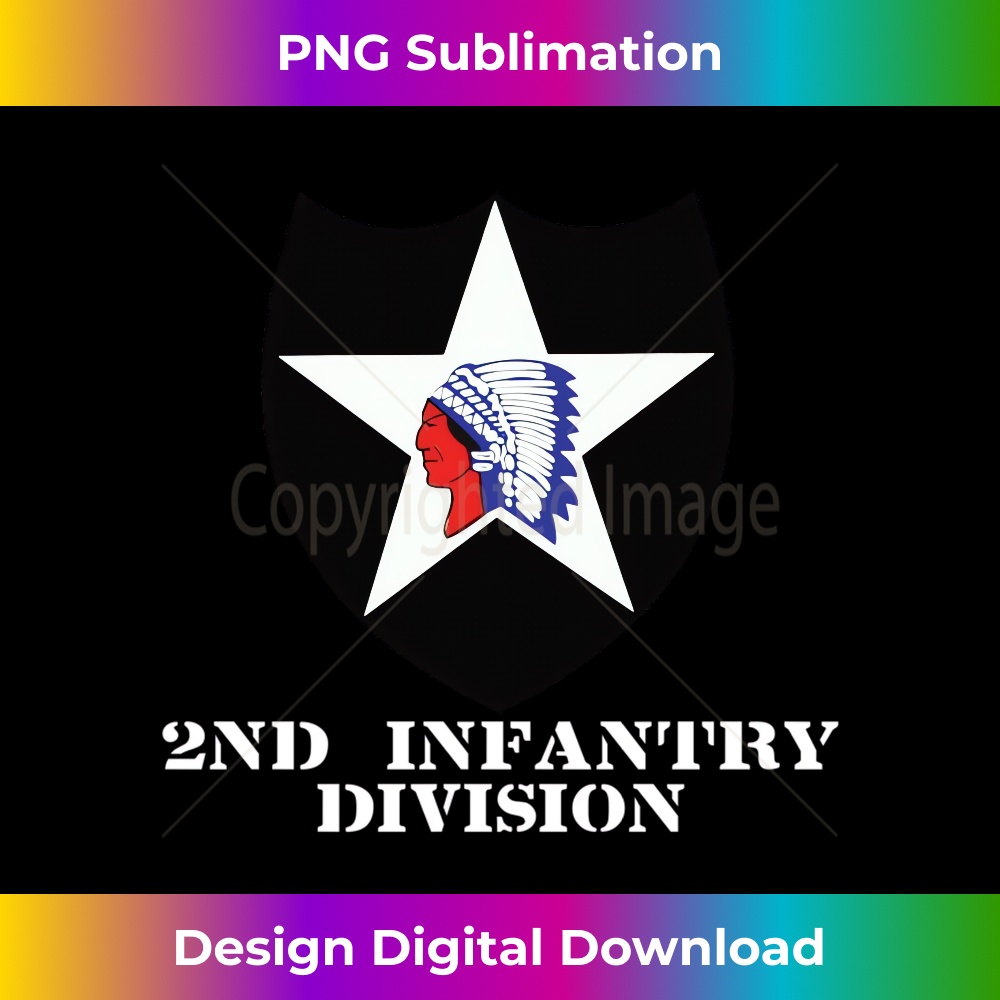 2nd ID Army Indian Head Unit Patch Infantry Grunt Long Sleev | Inspire ...