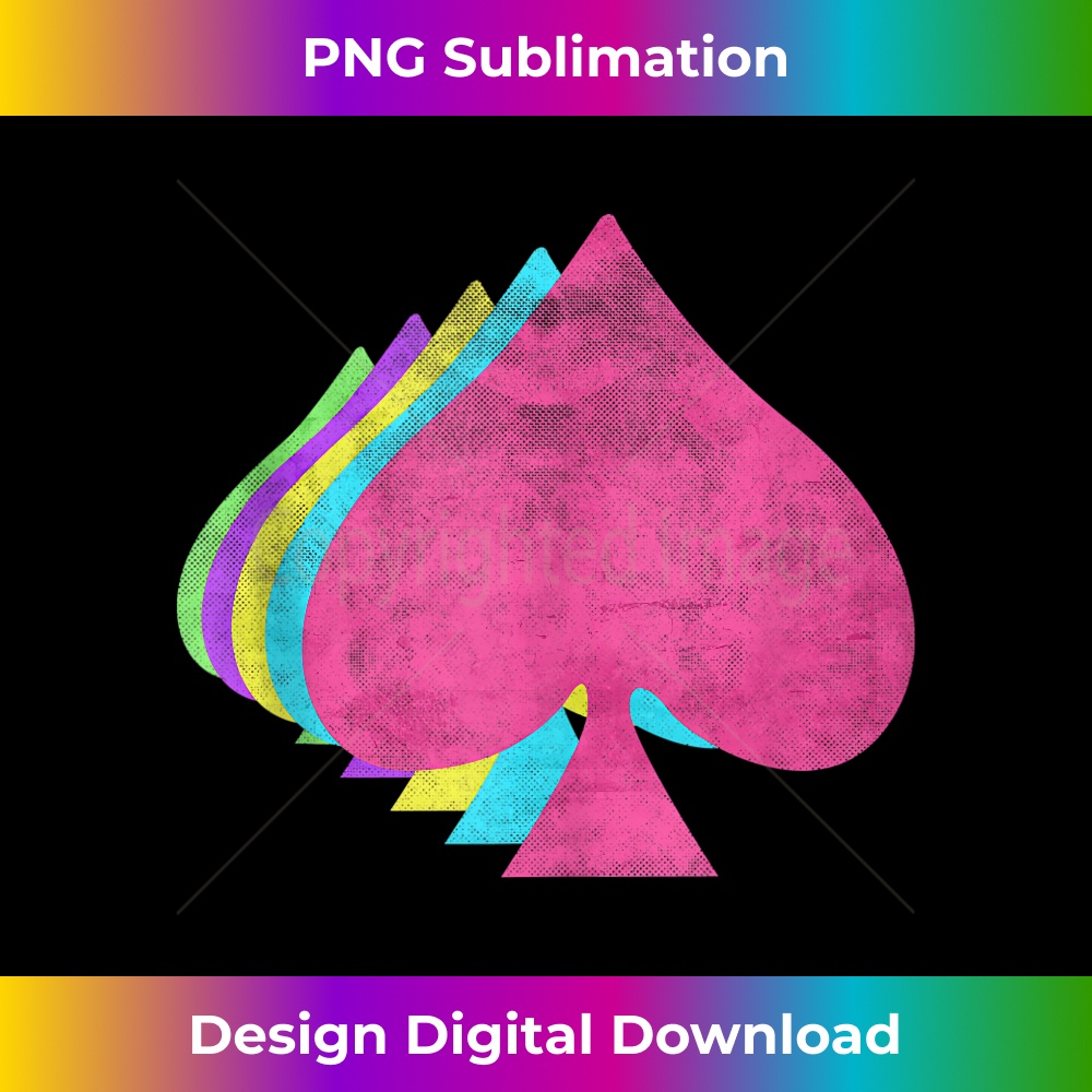 Poker Spades Symbol. 80s. Colors. 1980s. - Crafted Sublimati | Inspire ...