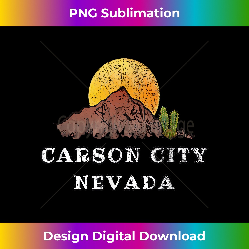 Carson City Nevada Shirt with Mountain Desert Scenery - Arti | Inspire ...