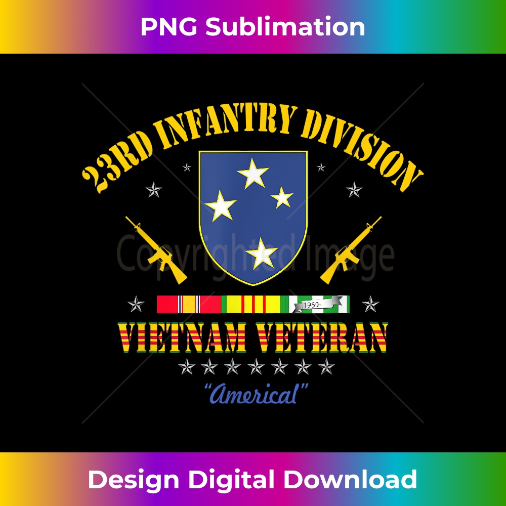 US Army 23rd Infantry Division Vietnam Veteran Mens Gift - S | Inspire ...