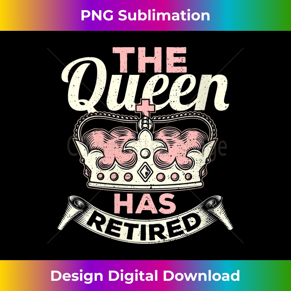 Womens The Queen Has Retired Vintage Retirement Womens Crown | Inspire ...