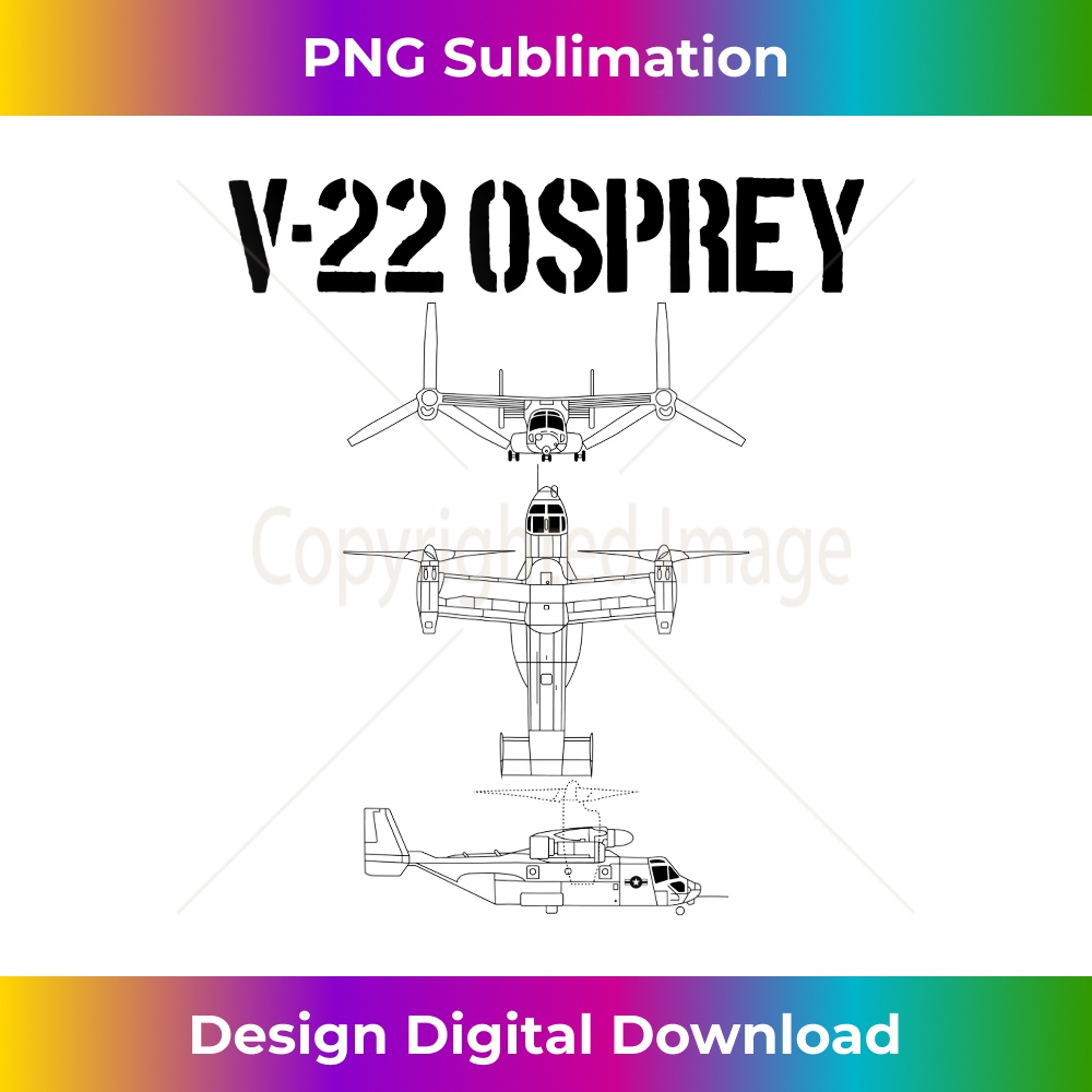 V-22 Osprey Schematic Military Helicopter Flying V22 - High- | Inspire ...