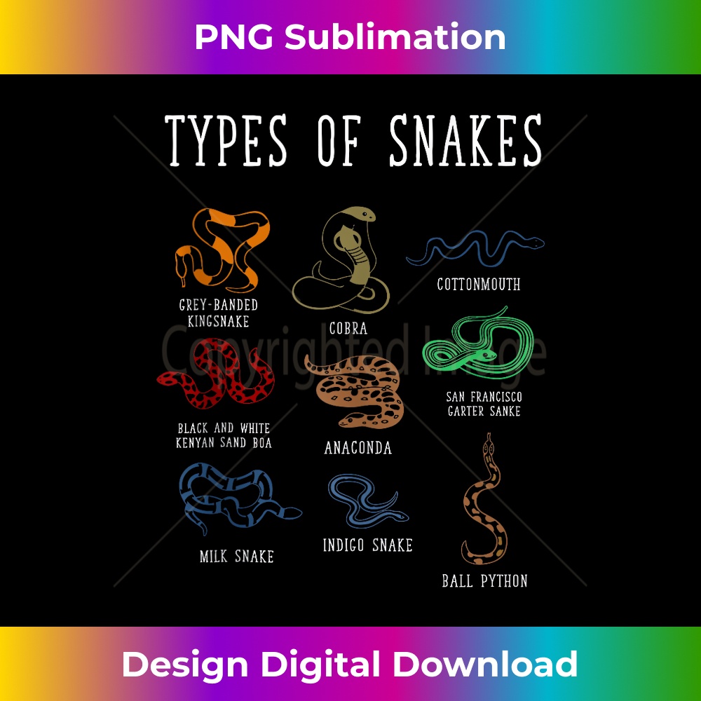 Different Types Of Snakes Boys Kids Girl Educational Serpent | Inspire ...