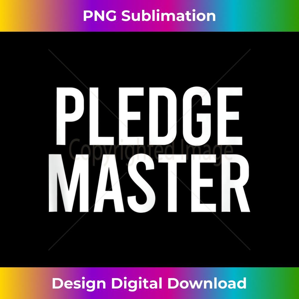 Pledge Master College Frat Greek Fraternity Sorority Tank To | Inspire ...