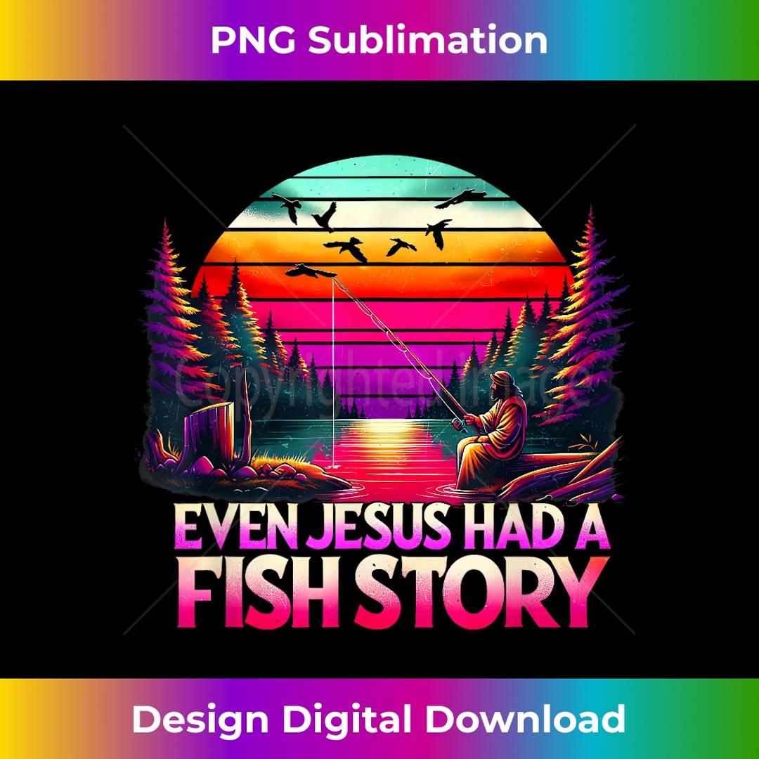 Funny Jesus Christian Bass Fishing Even Jesus Had Fish Story | Inspire ...