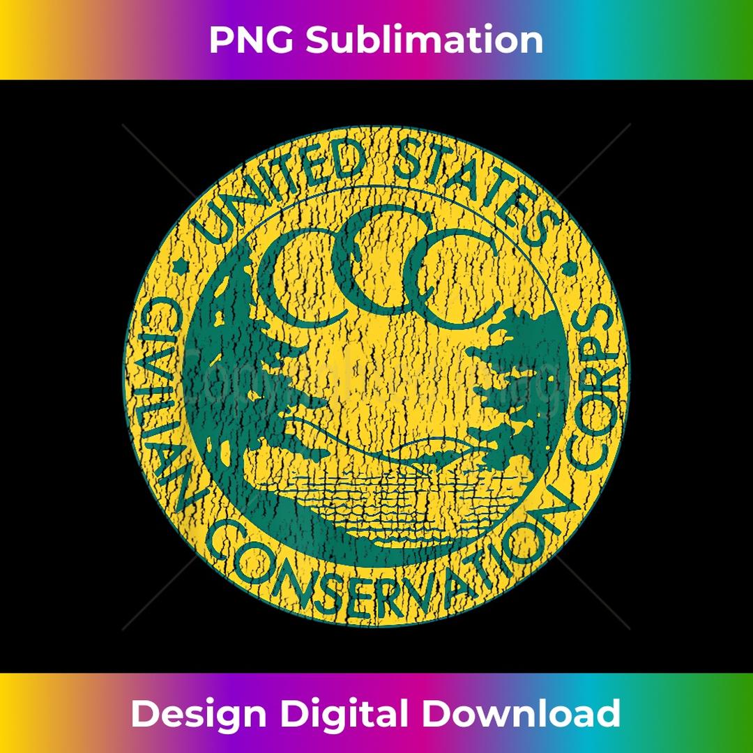 Civilian Conservation Corps CCC Logo Retro Distressed 1930s | Inspire ...