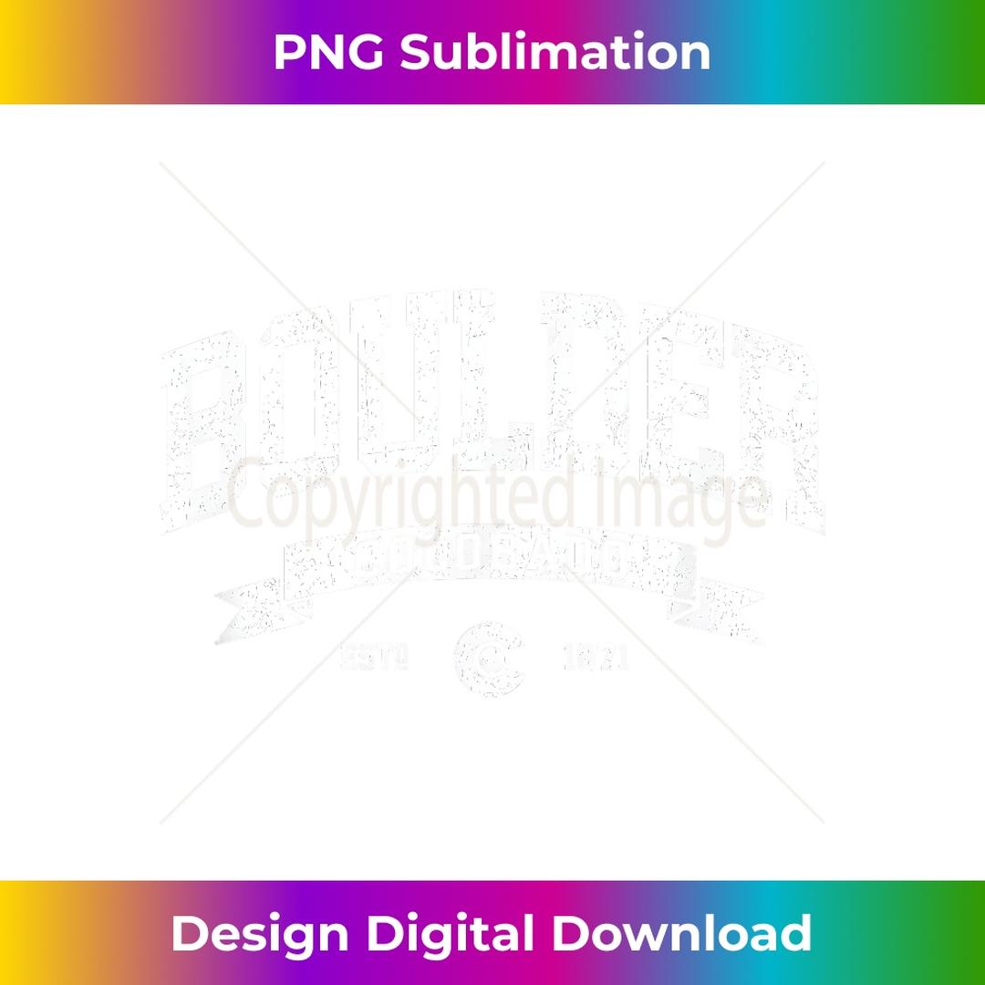 Boulder Colorado CO Distressed Vintage - PNG Sublimation Dig | Inspire ...