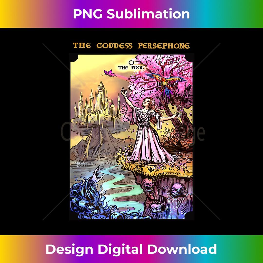 Tarot Card Underworld Goddess - Fool Pagan Witch Long Sleeve | Inspire ...