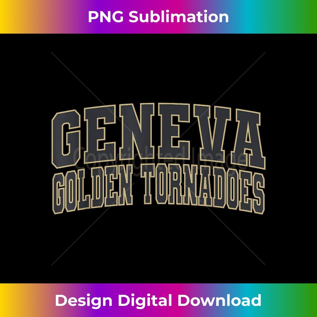 Geneva College Golden Tornadoes - Unique Sublimation PNG Dow | Inspire ...