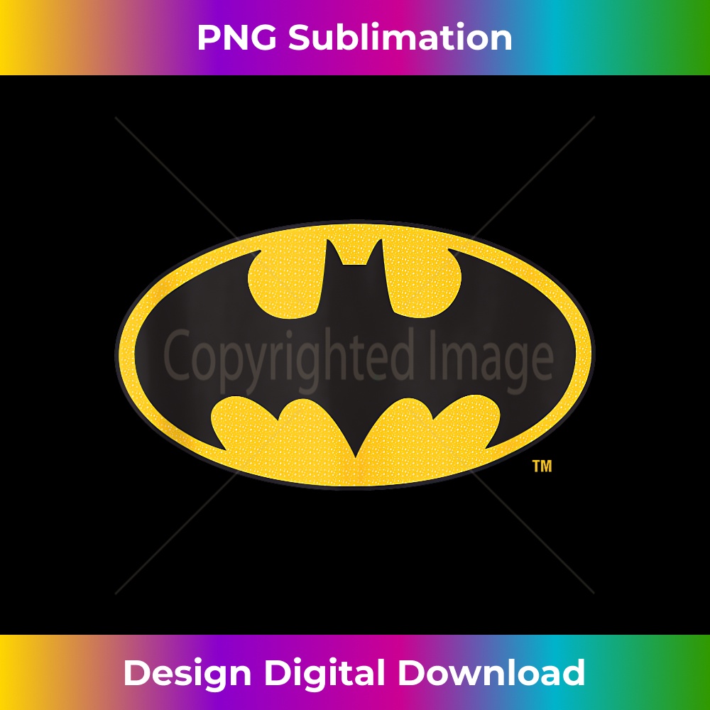 DC Batman Logo Classic - Sublimation-Ready PNG File | Inspire Uplift