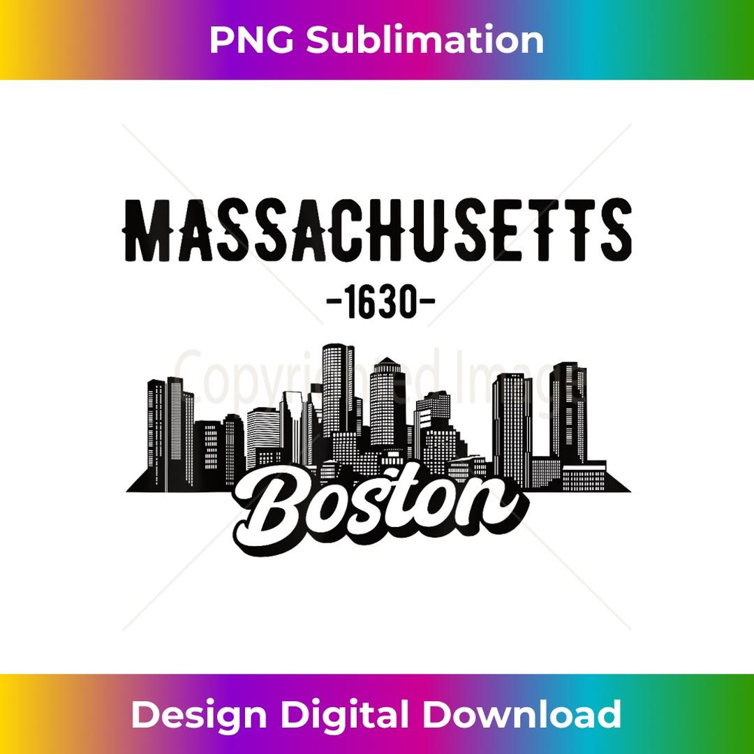 Boston Massachusetts Skyline - PNG Transparent Sublimation F | Inspire ...
