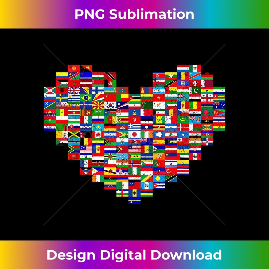 Hearts World Flags Heart Flags of the Countries - Profession | Inspire ...