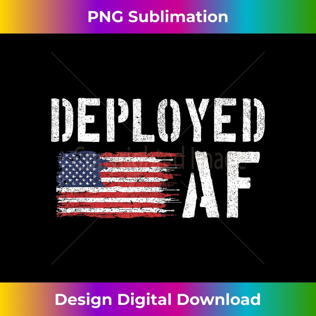 Deployed AF - Funny Military Husband Wife Deployment | Inspire Uplift