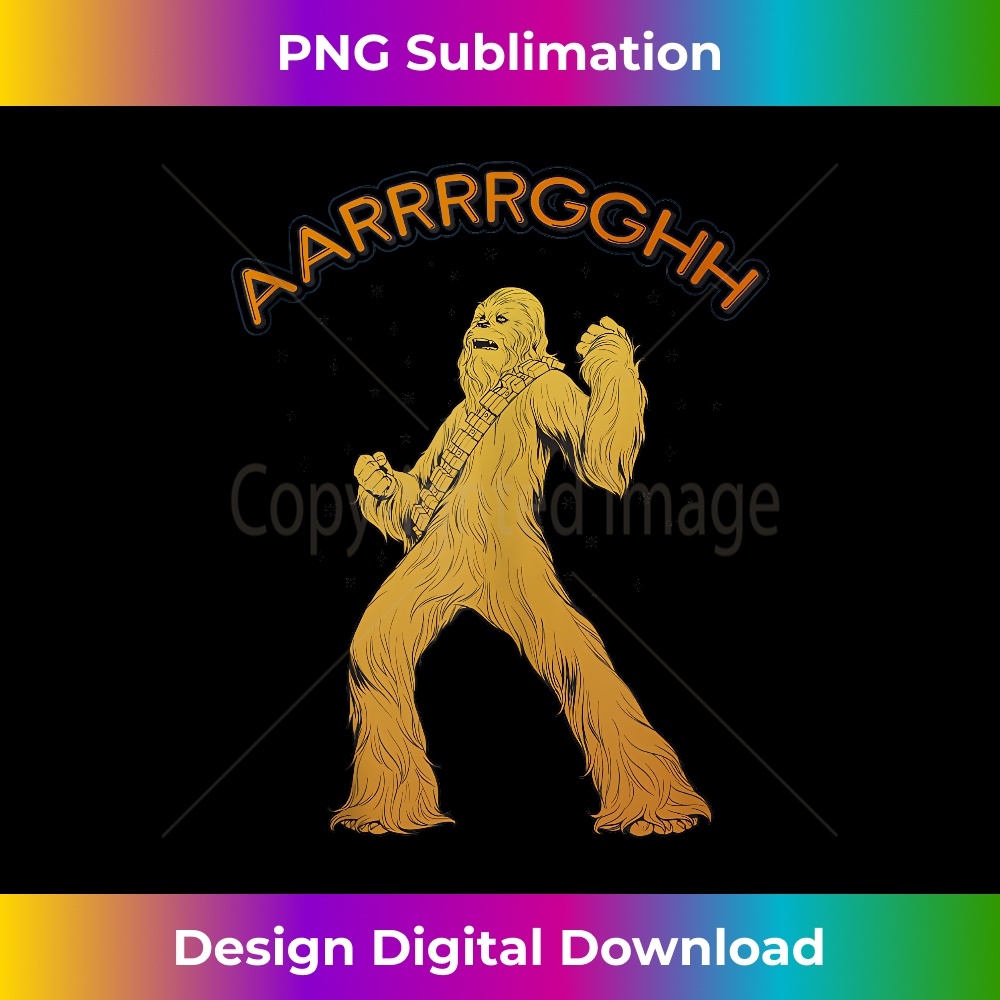 Star Wars Chewbacca Argh Angry Stance 1 - Decorative Sublima | Inspire ...