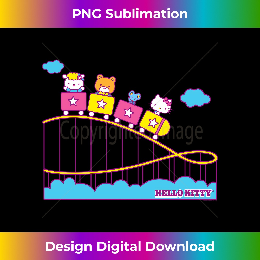 Hello Kitty Friends Roller Coaster - Decorative Sublimation | Inspire ...
