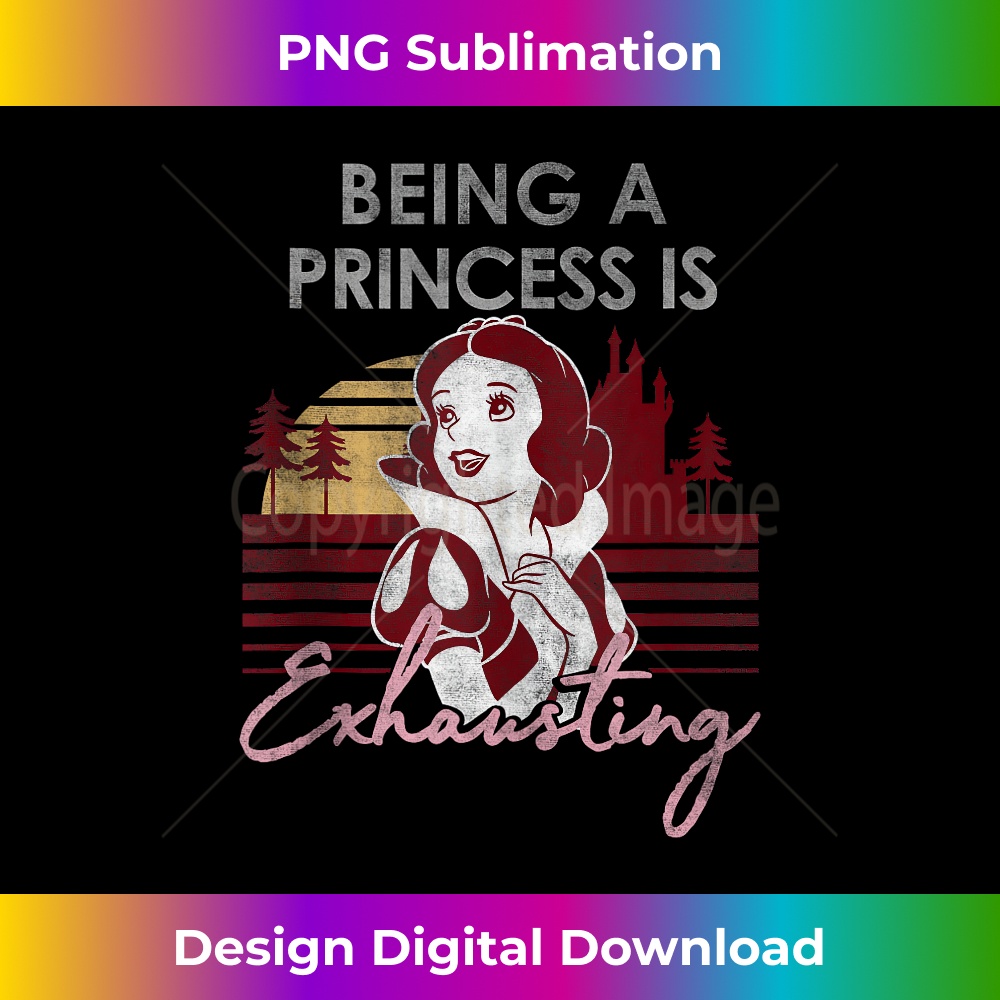 Disney Snow White Being A Princess Is Exhausting Red Hue - I | Inspire ...