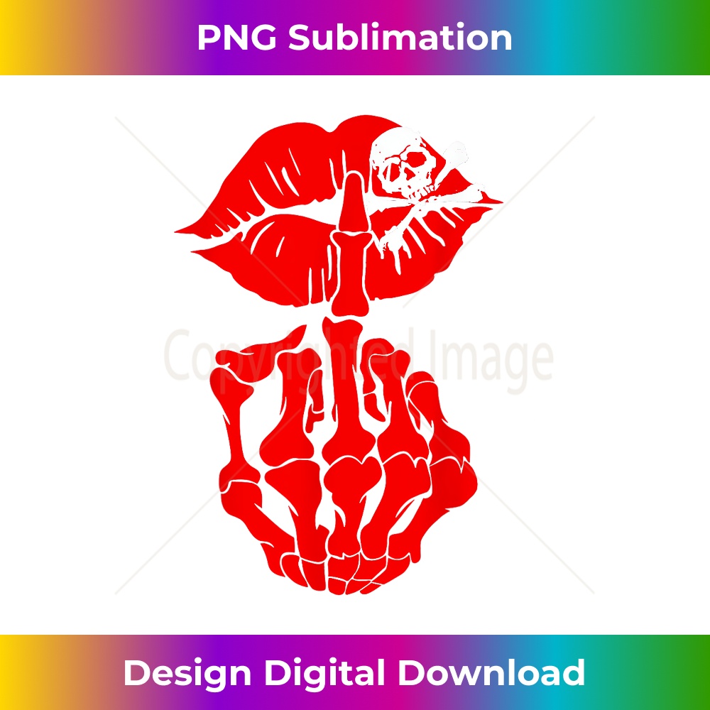 Middle Finger Stencil & Skull Lip 1 - Trendy Sublimation Dig | Inspire ...